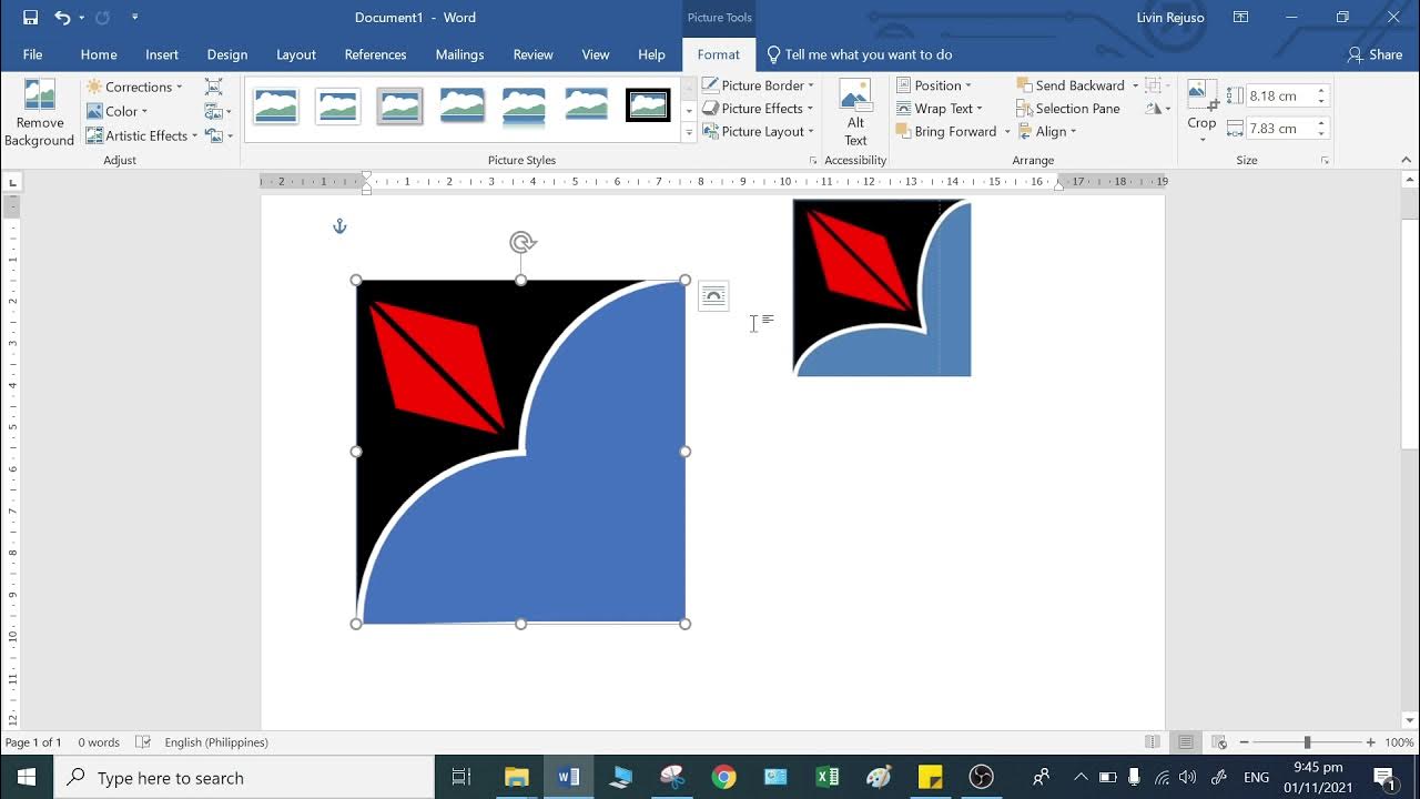 Modulo Art: Creating Legend Design using MS Word (Video 1) - YouTube