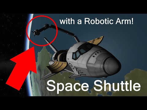Space Shuttle Arm Deployed In