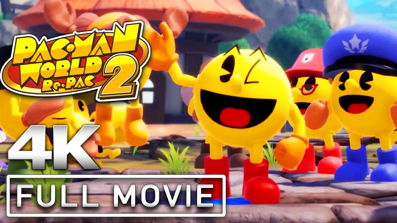 PAC-MAN WORLD 2 Re-PAC All Cutscenes (Full Game Movie) 4K 60FPS Ultra ...