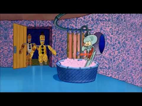 Perry and Gilded Perry drop by Squidward's House - YouTube