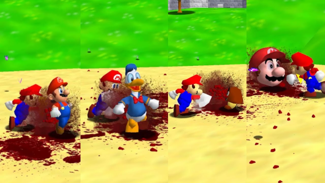 All Characters defeated by Mario in Super Mario 64 - YouTube