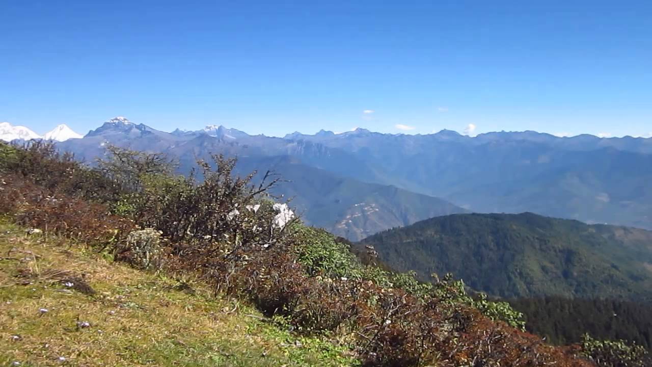 view from chelela (over 4000m) - YouTube