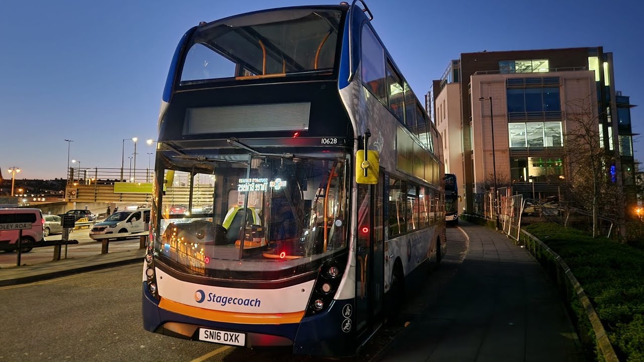 Onboard Stagecoach Bus 10628 - ADL Enviro400MMC - Route 51 - (SN16 OXK ...