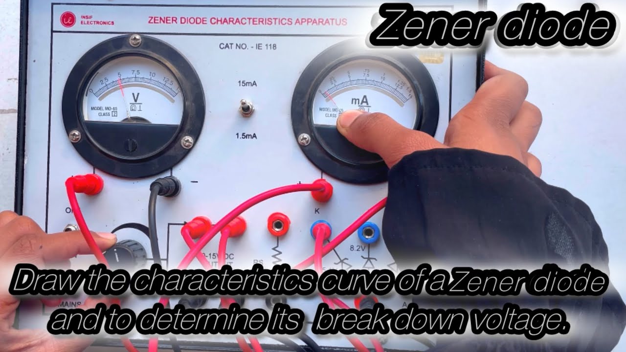 Zener diode ll class 12 - YouTube