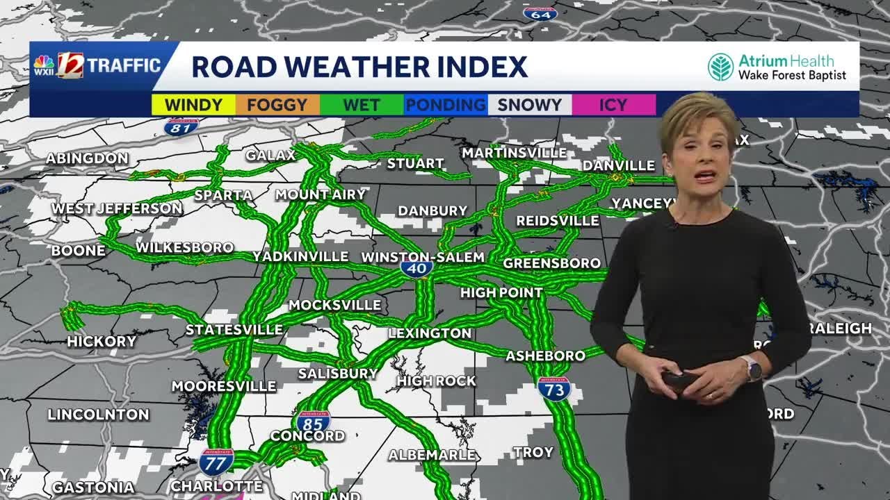 Winter storm update from WXII Chief Meteorologist Lanie Pope 3 p.m. 1/ ...