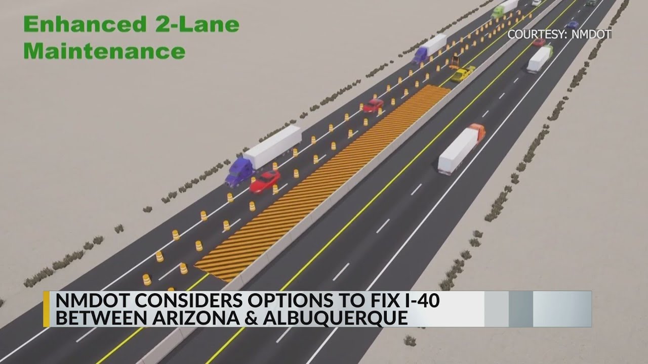 Officials ask for public input in I-40 corridor study - YouTube