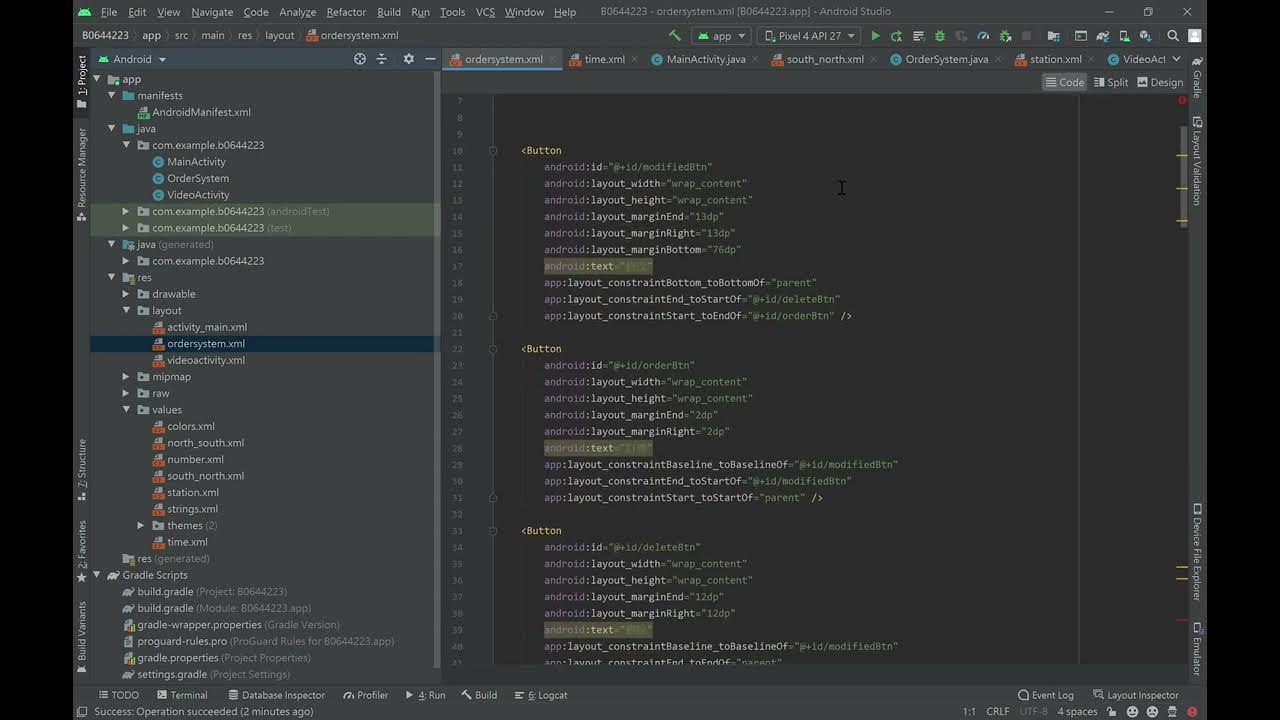 B0644223 – AndroidManifest xml B0644223 app Android Studio 2023 05 16 23 37 27 - YouTube
