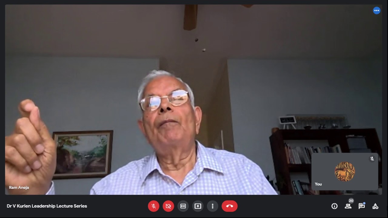 Dr V Kurien Leadership Lecture Series - YouTube