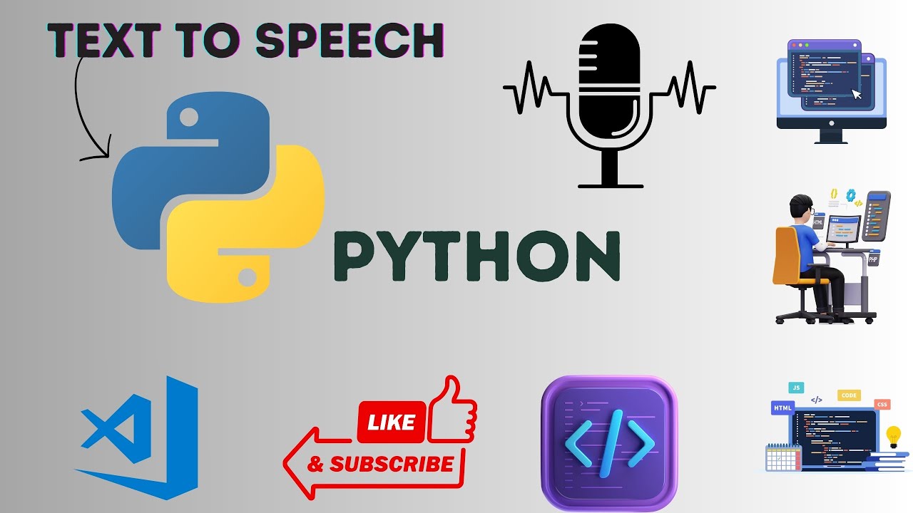 How To Create Text To Speech In Python Using Gtts Easy Tutorial In