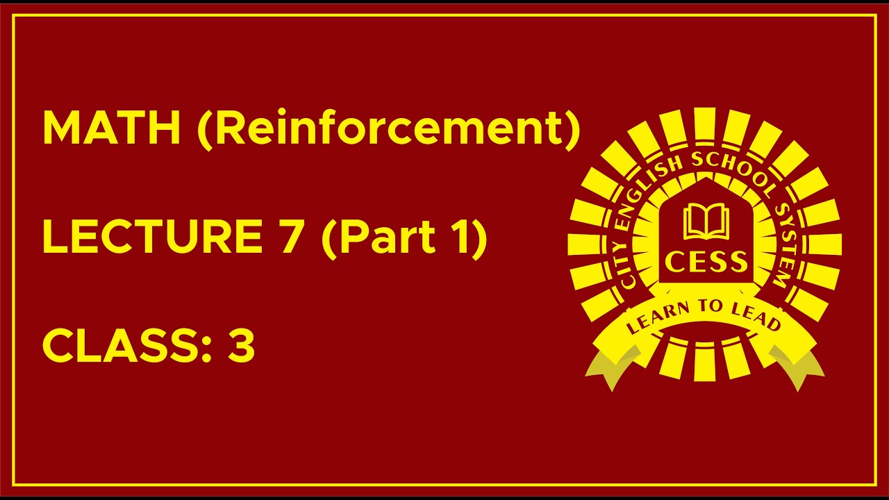 Class 3 Math Lecture 7 Part 1 YouTube class-3-math-lecture-7-part-1-youtube