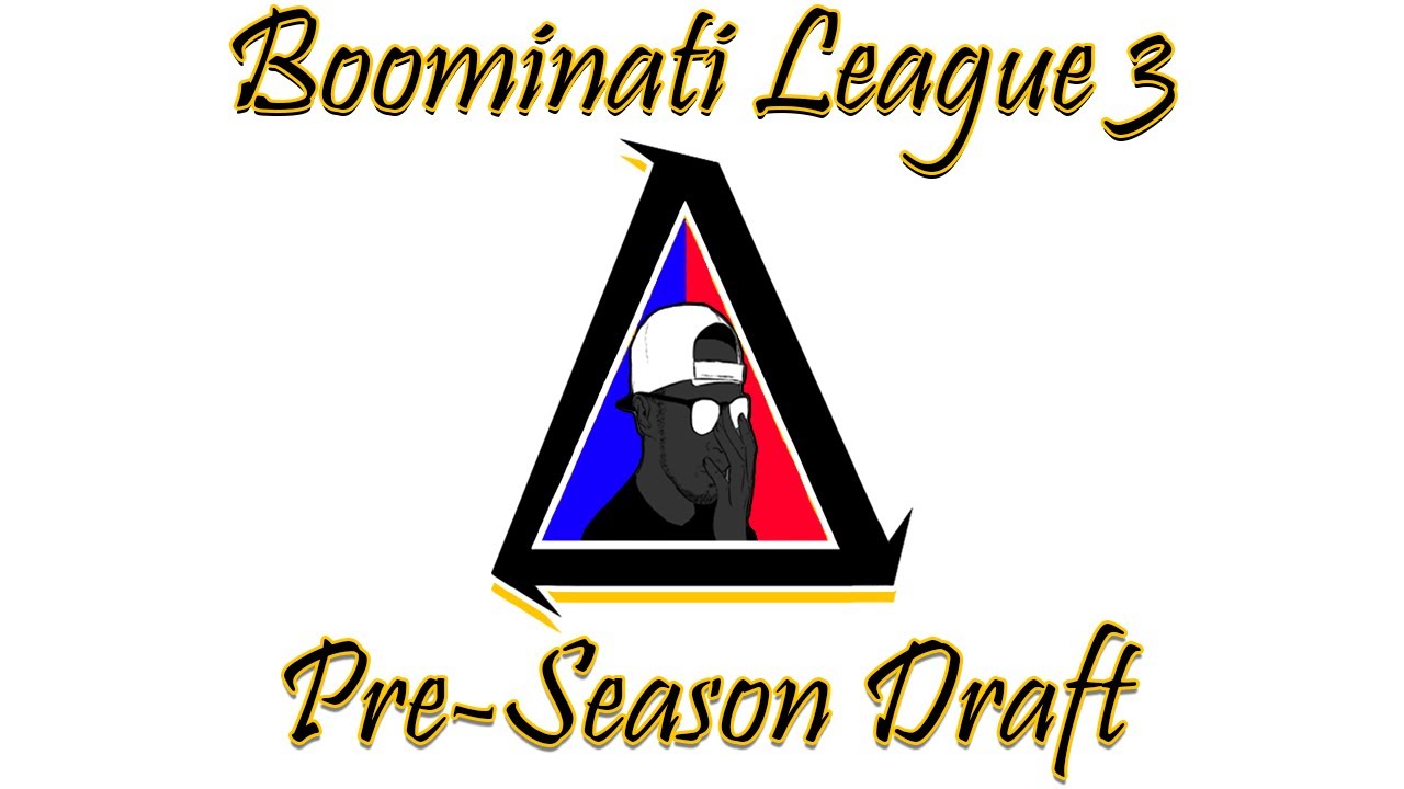 Boominati League 3 - PRE-SEASON DRAFT (Full Stream) - YouTube