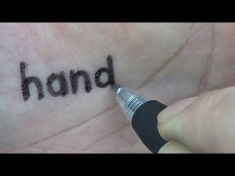 This is the real handwriting - YouTube