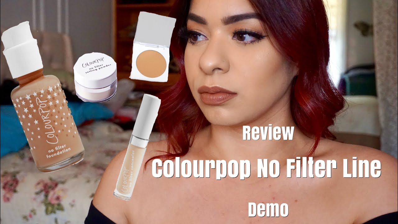 NEW COLOURPOP NO FILTER LINE - Foundation, Concealers, Pressed and ...