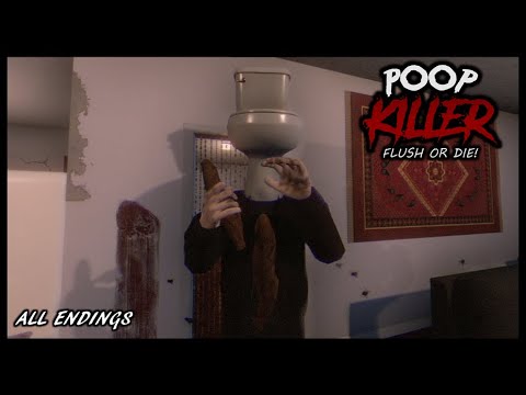 Poop Killer Got Revamped (Poop Killer: Flush or Die) All Endings - YouTube