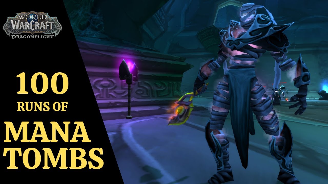 Loot from 100 Runs of Mana Tombs - YouTube