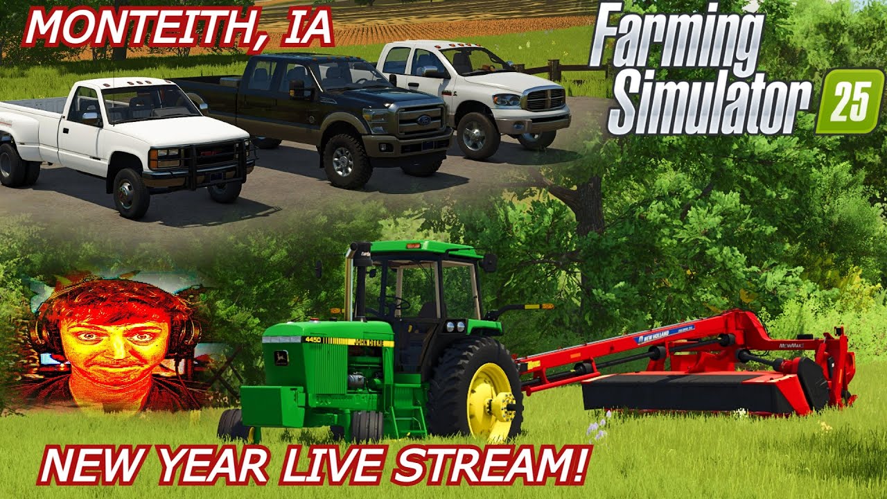 BRINGING IN THE NEW YEAR ON THE FARM LIVE!?!?!?! | Monteith, IA ...