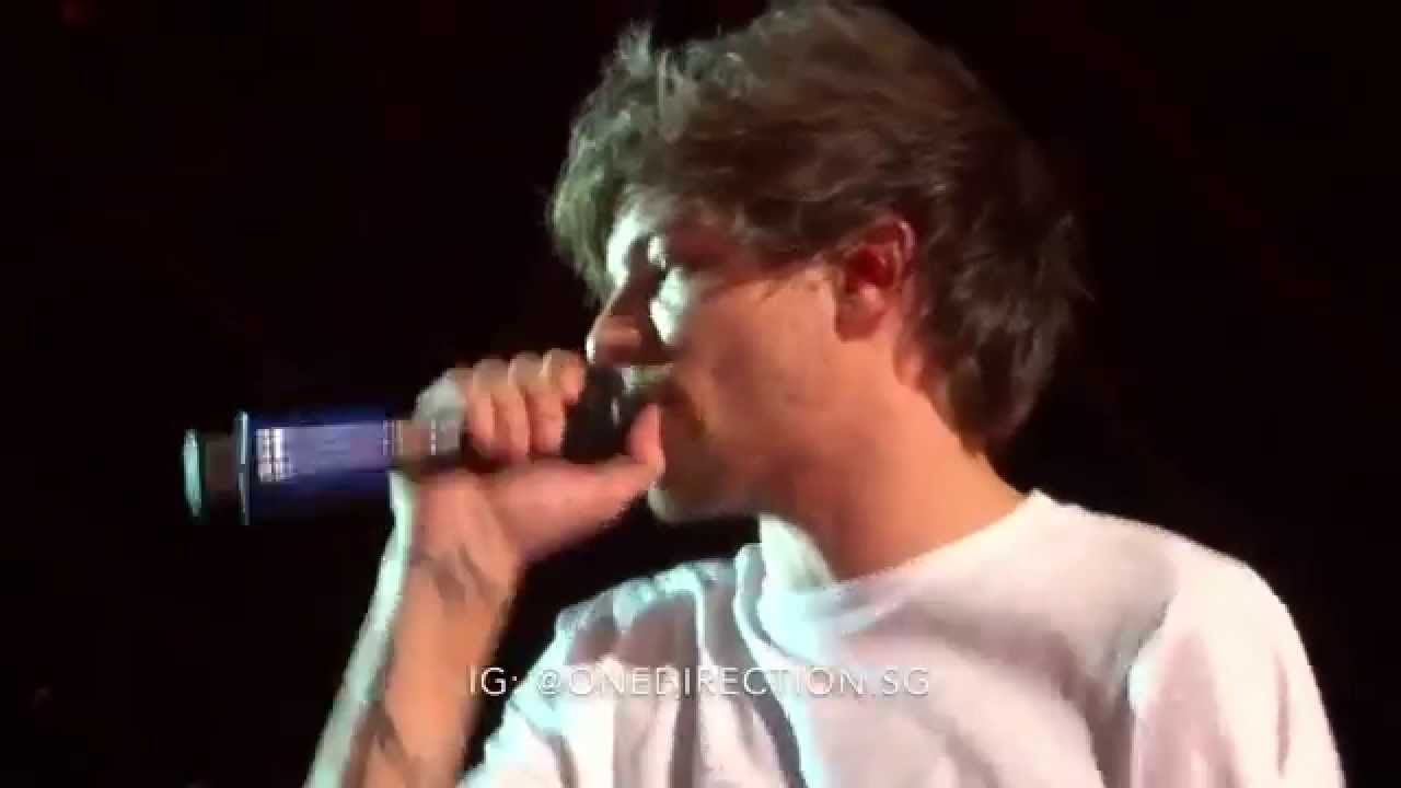 One Direction - Steal My Girl (Louis Focused). OTRA Singapore, 11 March ...