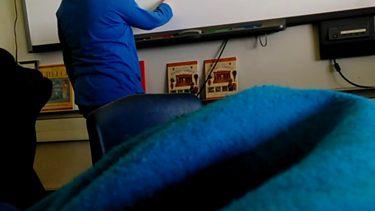 Messing around in the class room - YouTube