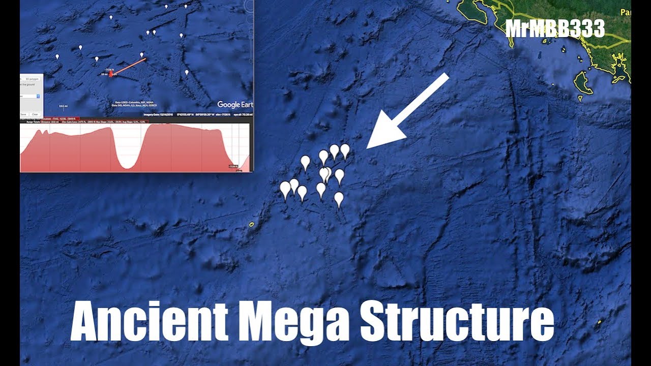 Ancient Mega Structure Found On Sea Floor - Google Earth - YouTube