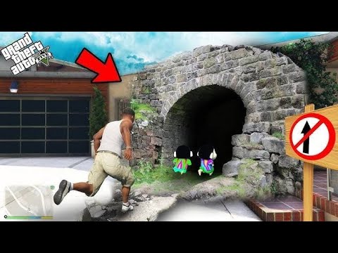 GTA 5 : Franklin new Secret Backdoor Inside Franklin home in (GTA V MOD ...