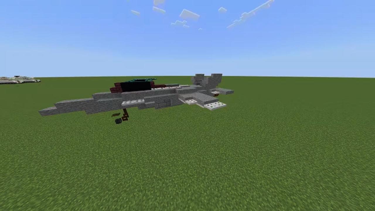 Minecraft f18 super hornet review - YouTube
