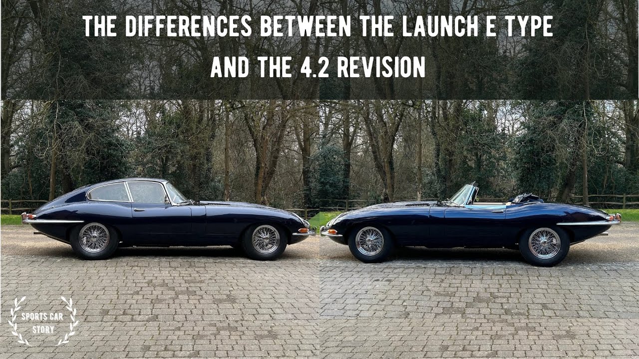 The main differences between the Jaguar XKE series one 3.8 and the 4.2 ...