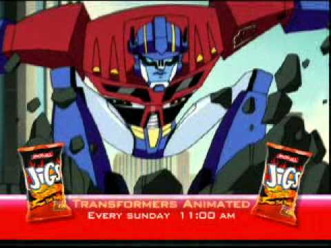 Jack 'n Jill Jigs Corn Stix - Transformers - YouTube