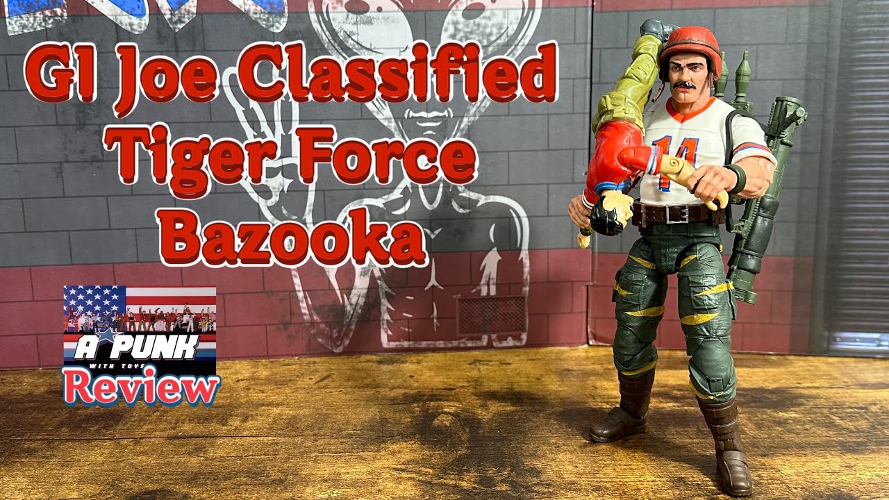 GI Joe Classified Tiger Force Bazooka Review - YouTube