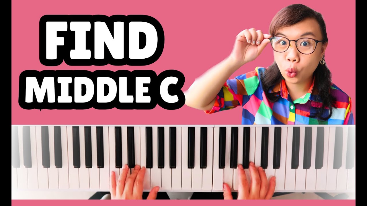 Absolute Beginner Piano Lesson: Finding C & Middle C - YouTube