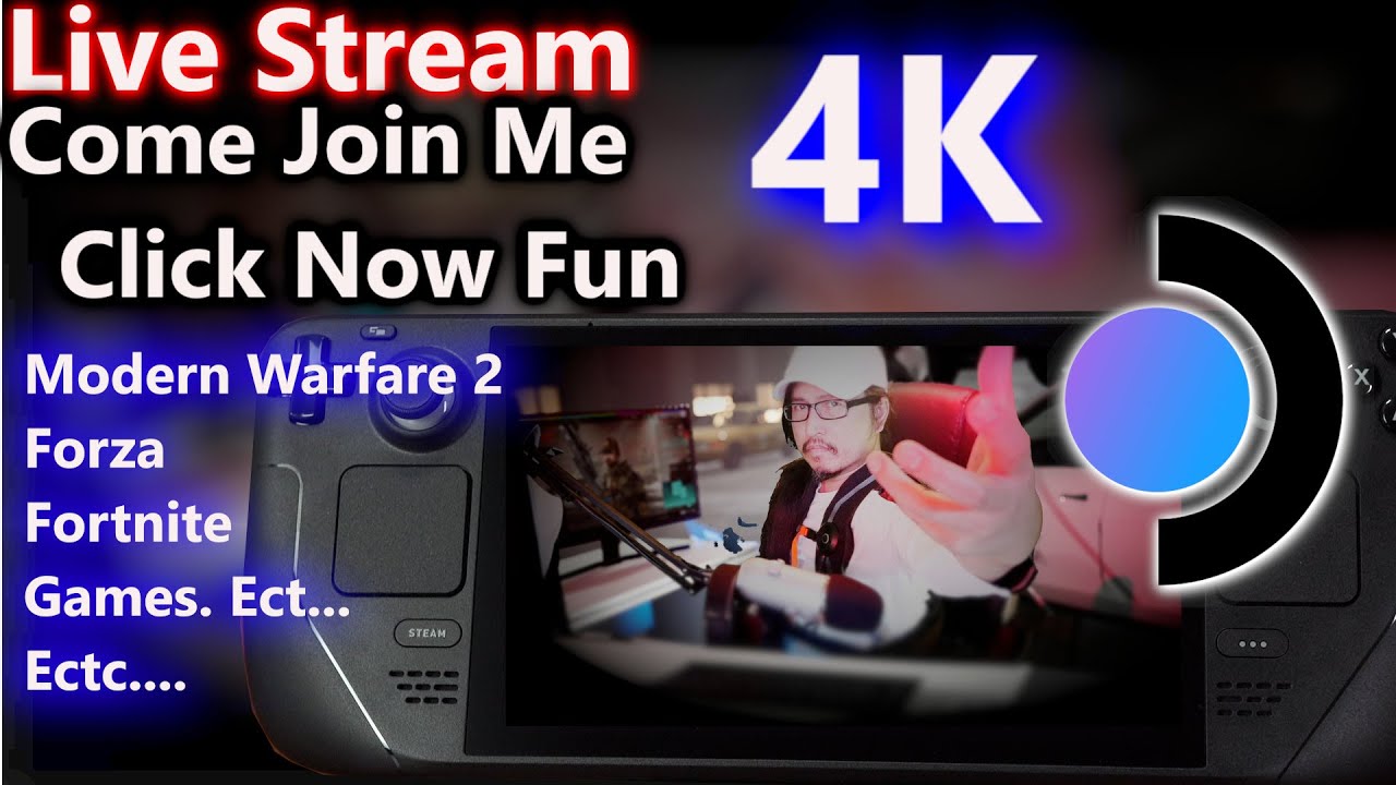 Steam Deck Live 4K Come Join Now To See Games Played In 4K Modern ...