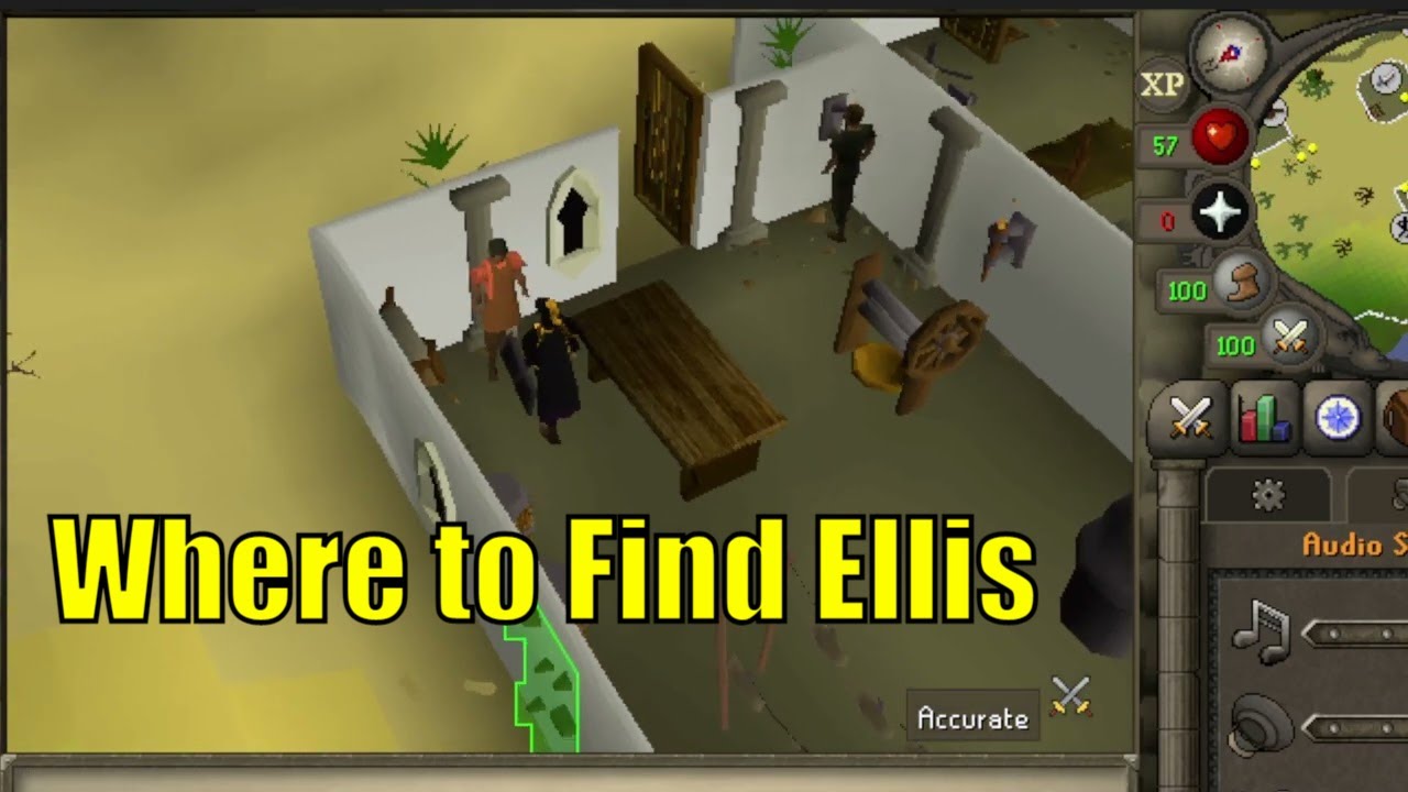 Where to Find Ellis in OSRS - YouTube