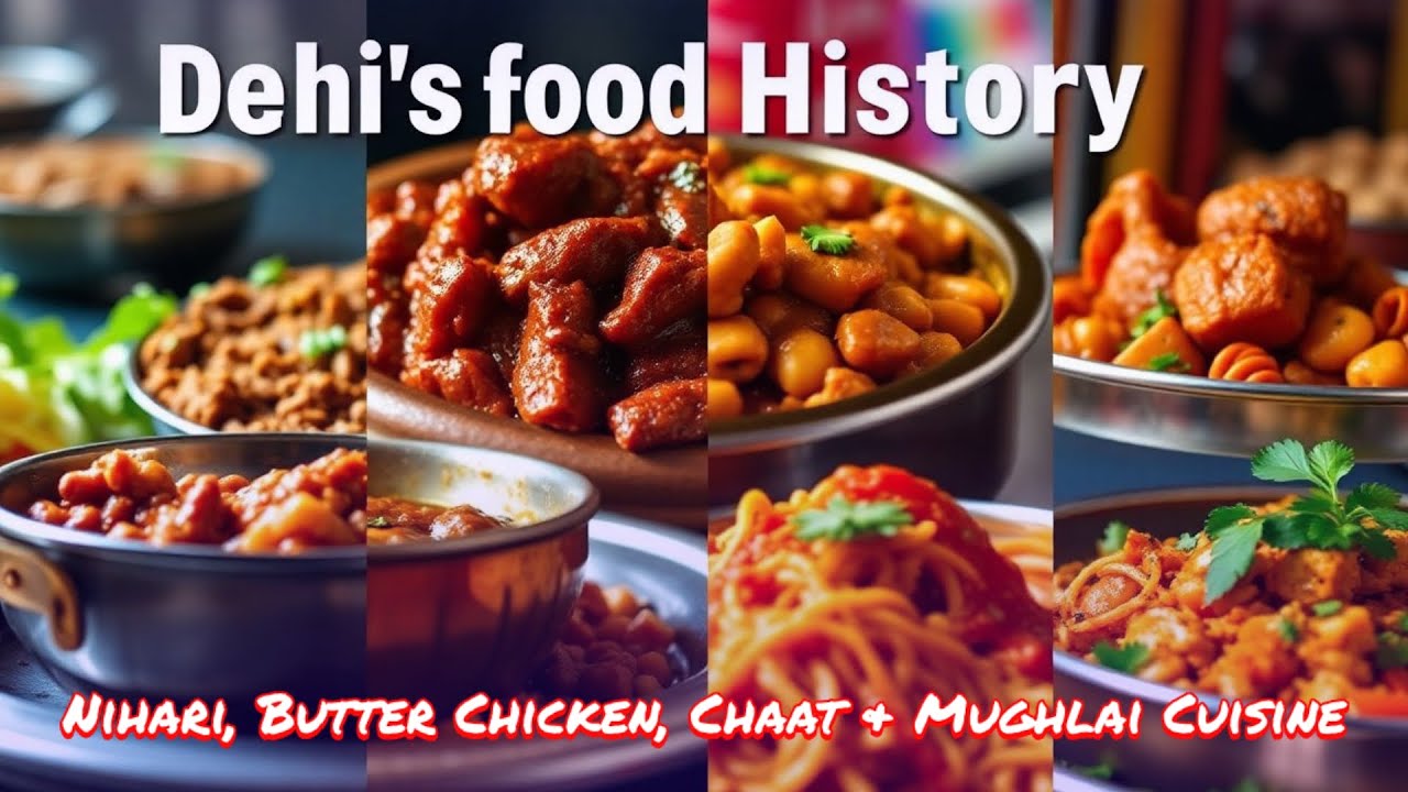 Delhi Food History: Nihari, Butter Chicken, Chaat & Mughlai Cuisine Explained | Food Files - YouTube