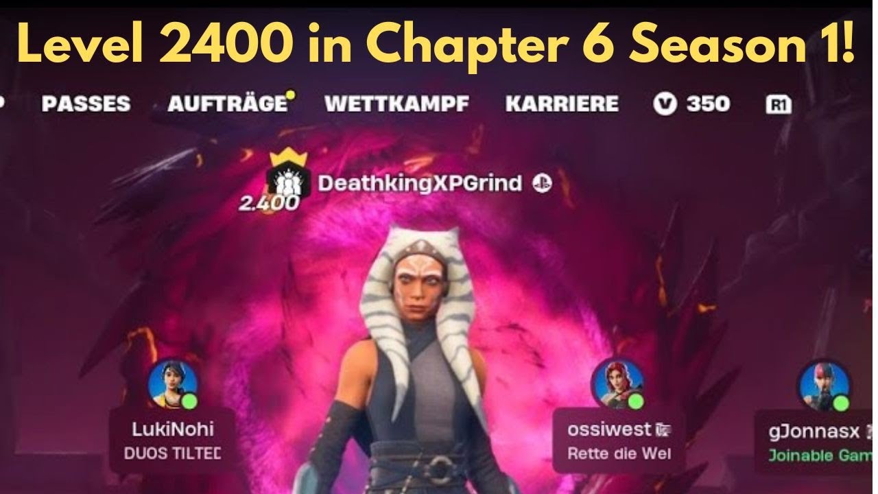 Hitting Level 2400 in Chapter 6 Season 1! - YouTube