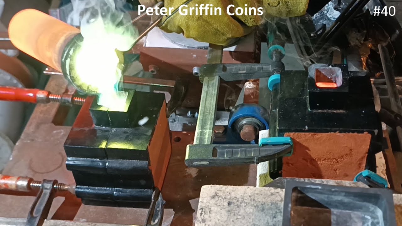 Brass Casting/ Peter Griffin Coin/ Sand Casting#40 - YouTube