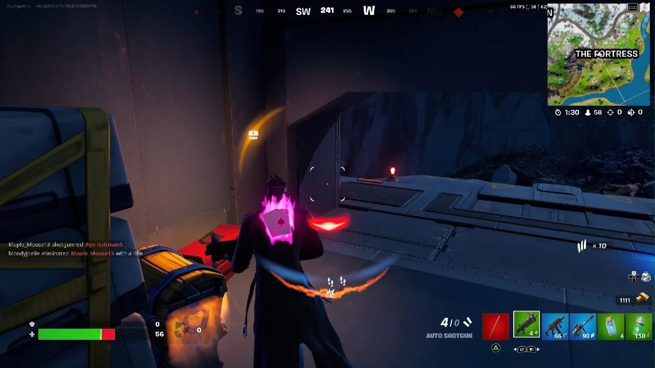 Fortnite Gambit Skin Solo Win - YouTube
