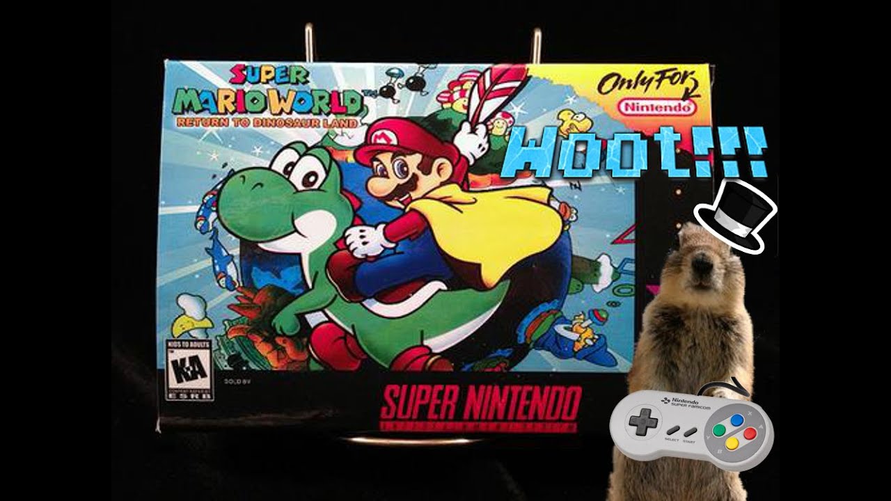 Woot es: Super Mario World Rom Hack: Return to Dinosaur Land (SNES ...