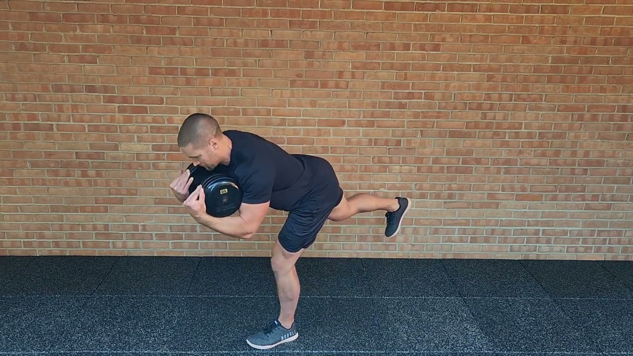 Eccentric Accentuated Single Leg Good Morning - YouTube