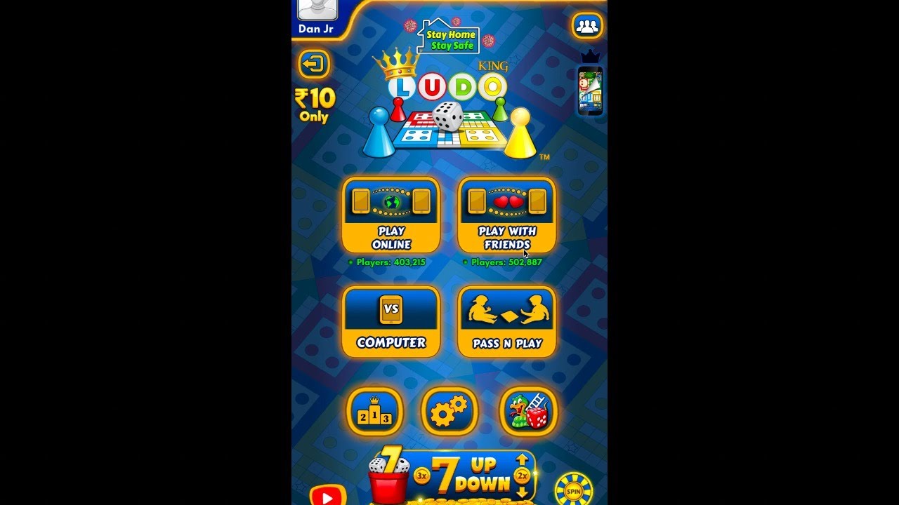 LUDO Fun Game with Family | DAN JR VLOGS - YouTube