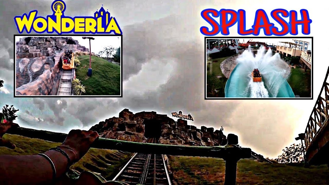 Wonder SPLASH Ride | Wonderla Amusement Park Hyderabad India - YouTube