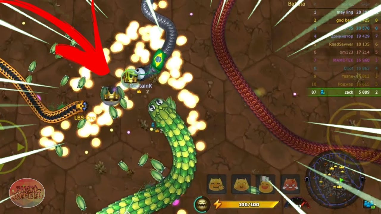 NOOB VS PRO LITTLE BIG SNAKE GAME PLAY - YouTube