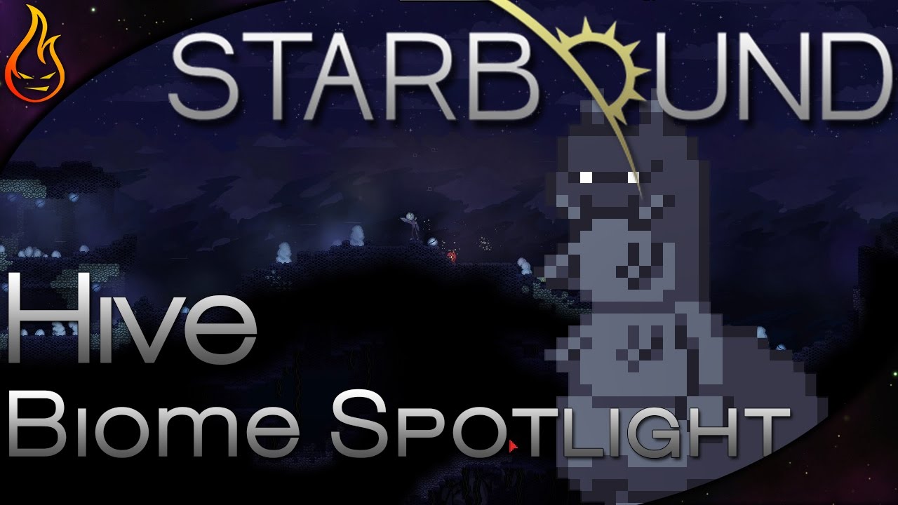 Starbound 1.1 Hive Biome Spotlight - YouTube