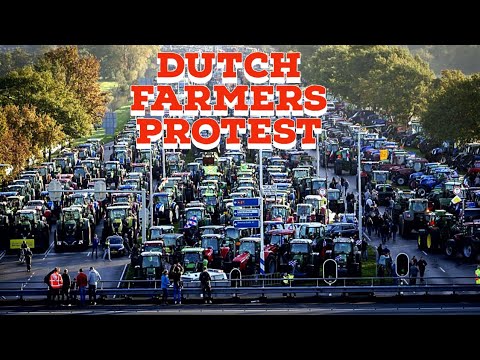Dutch farmers Protest - YouTube
