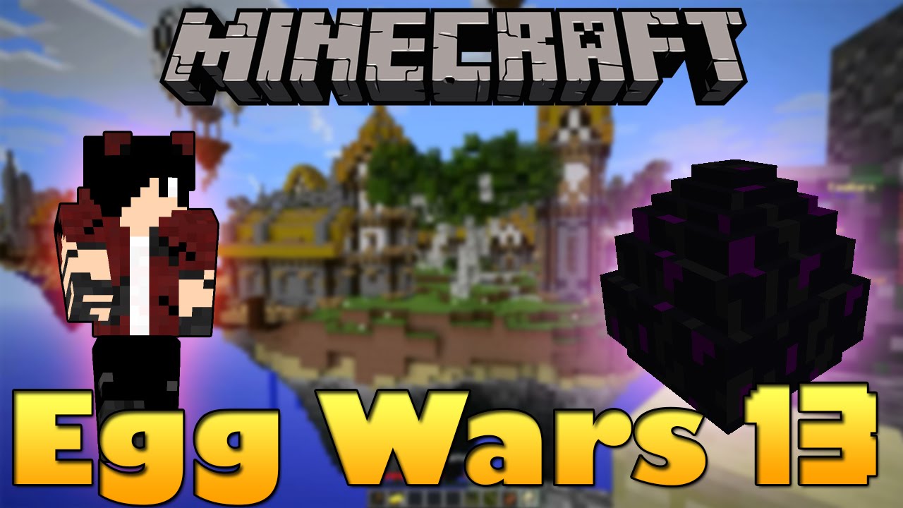 Minecraft: Egg Wars #13 - Селски бой! (minigames) - YouTube