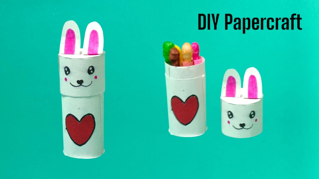 Mini Drawing Colour Paper craft | Miniature easy diy Origami - YouTube