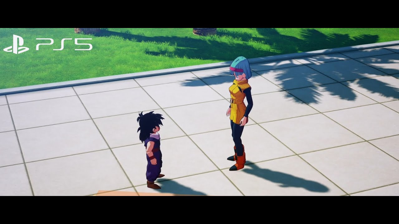 Gohan Helps Bulma Prepare The Spaceship For Namek Dragon Ball Z Kakarot ...