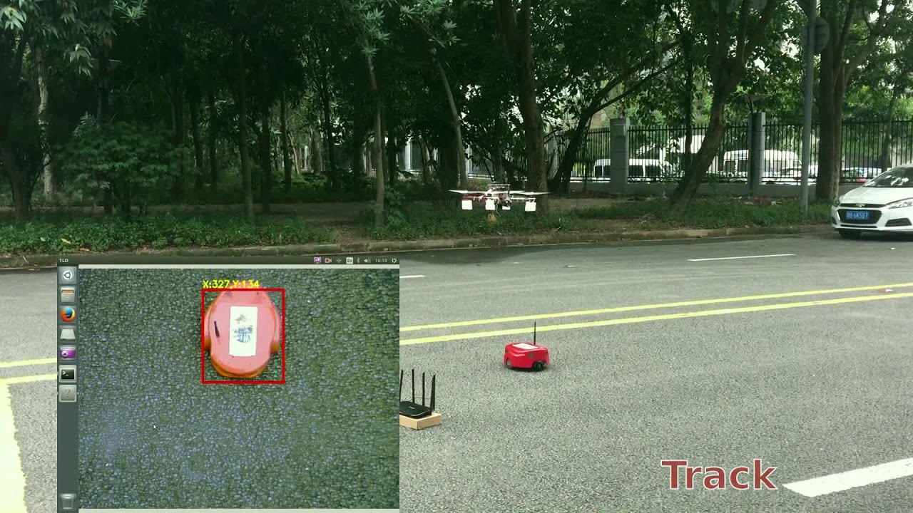 Real-Time Tracking-Losing-Searching a Ground Moving Target using UAV ...