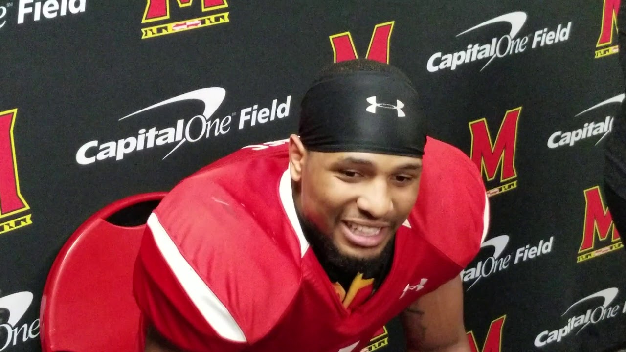 Maryland Football Keandre Jones Spring Practice 2019 04 11 - YouTube