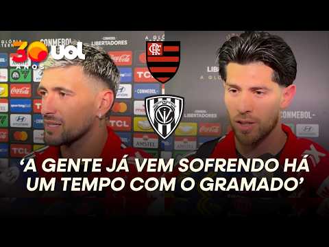 ARRASCAETA DETONA GRAMADO; ROSSI CELEBRA PRIMEIRA ASSISTÊNCIA E SE DESCULPA COM TORCIDA DO FLAMENGO