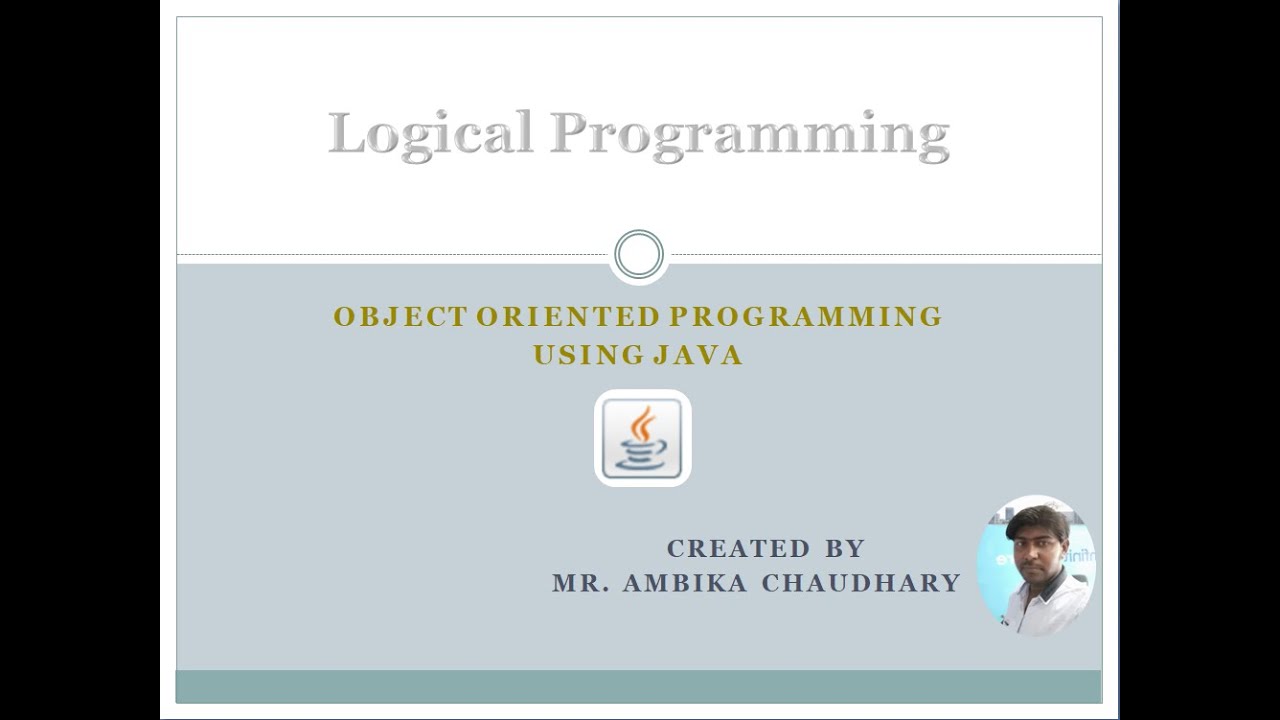 Logical Programming (Program 1) By Ambika Chaudhary - YouTube