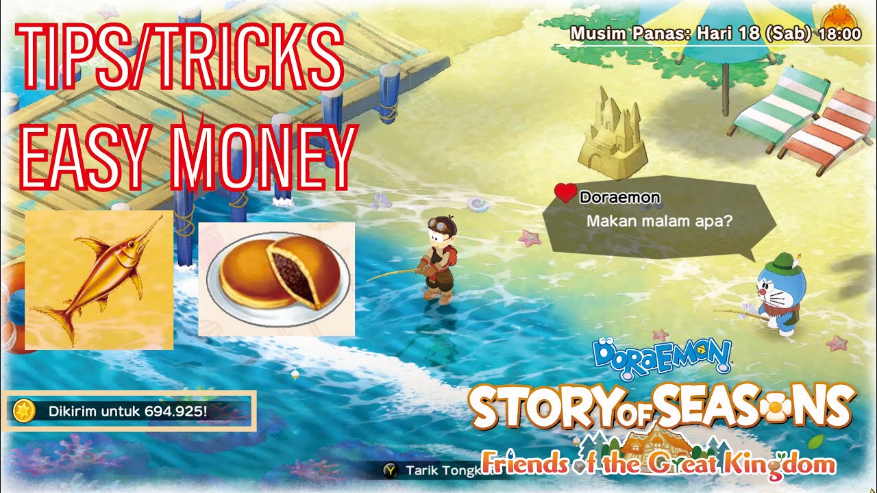 Tips & Tricks Easy Money - Doraemon SoS: Friends of the Great Kingdom ...
